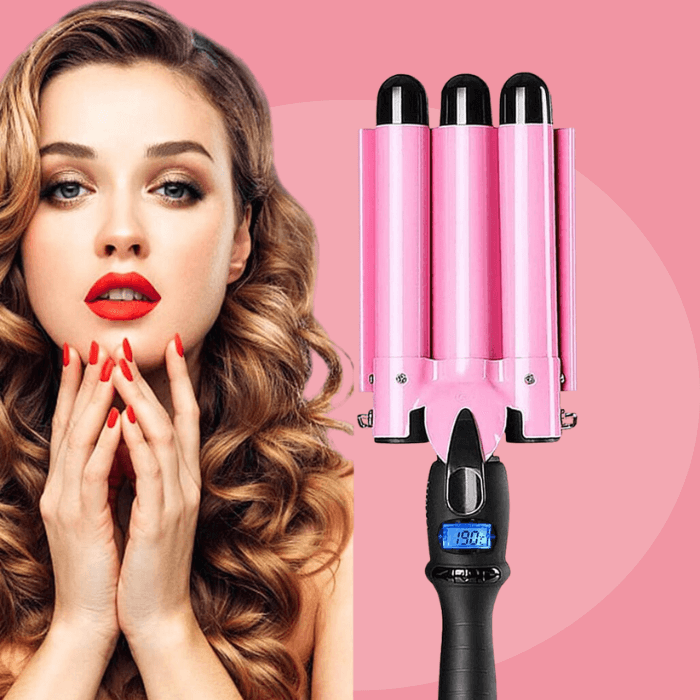 #1 Australia Best Curling Wand Hair Curler Hair Rollers By The iBeauty ...